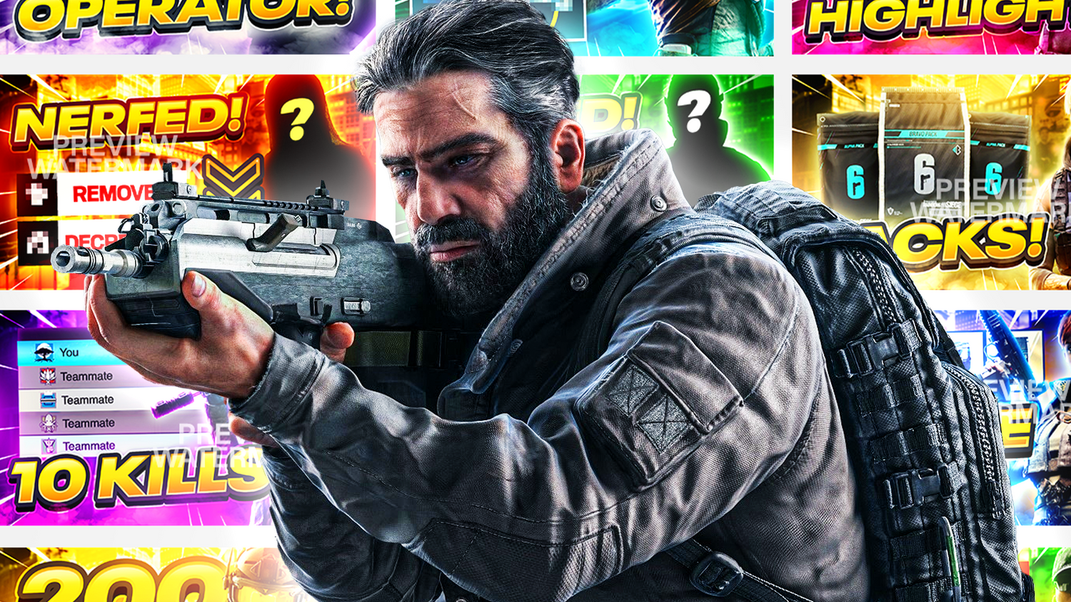 How To Create A Rainbow Six Siege YouTube Thumbnail Using These 10 Mus