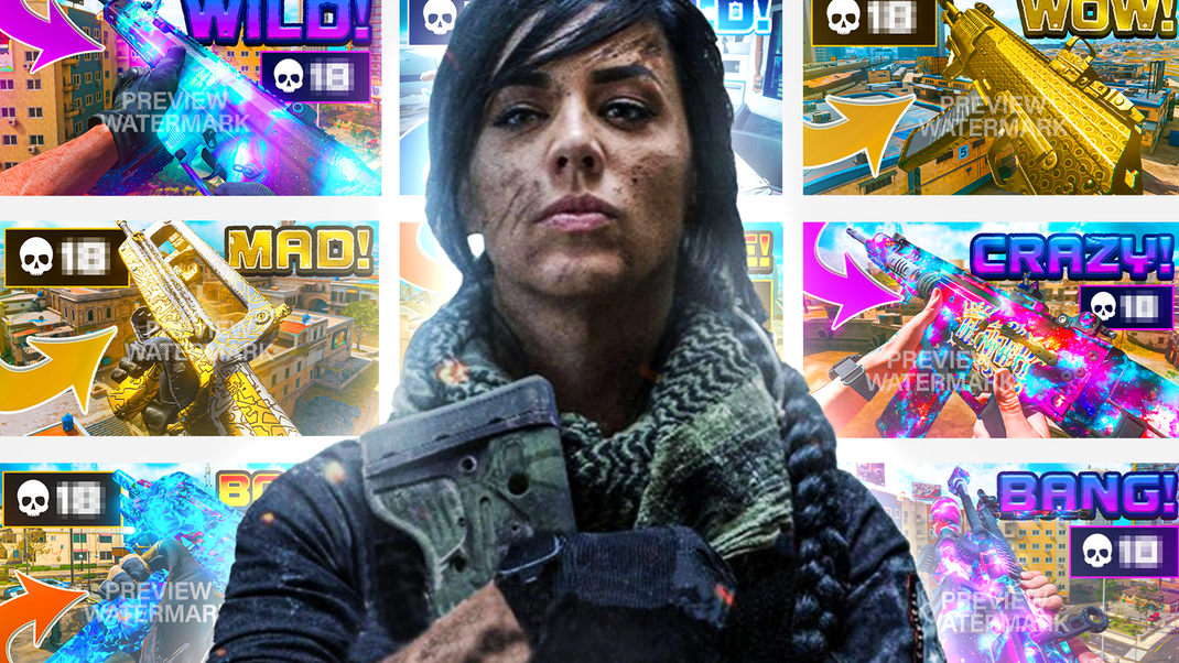 How To Create A Call of Duty Warzone YouTube Thumbnail Using These 10