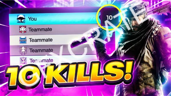 Rainbow Six Siege Fully Editable YouTube Thumbnail Pack V1