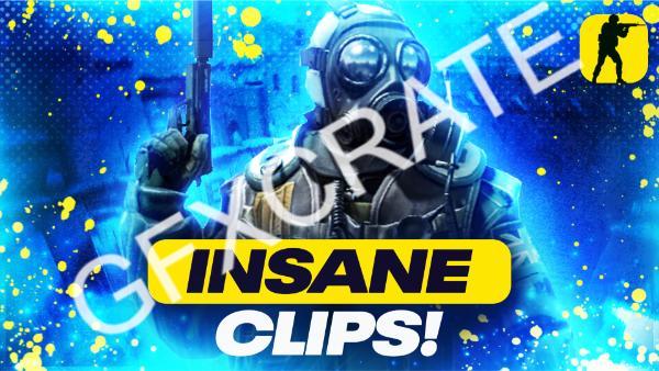 Counter Strike Fully Editable YouTube Thumbnail Pack V1 (CS:GO + CS2)