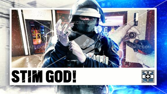 Rainbow Six Siege Fully Editable YouTube Thumbnails & Assets GFX Pack