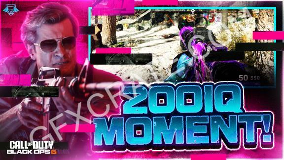 Black Ops 6 Fully Editable YouTube Thumbnail Pack (Call of Duty BO6)