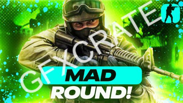 Counter Strike Fully Editable YouTube Thumbnail Pack V1 (CS:GO + CS2)