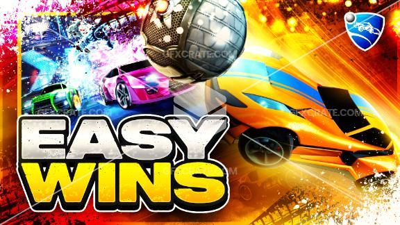 Rocket League Fully Editable YouTube Thumbnails and Assets GFX Pack