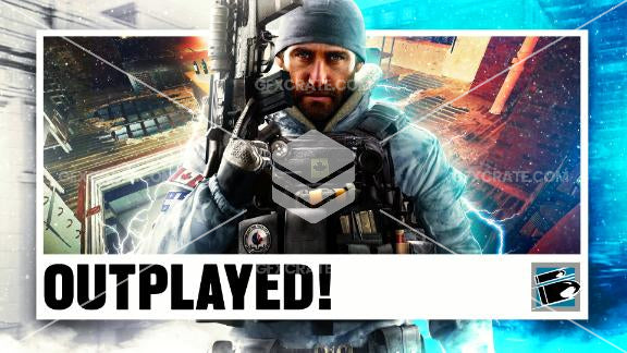 Rainbow Six Siege Fully Editable YouTube Thumbnails & Assets GFX Pack