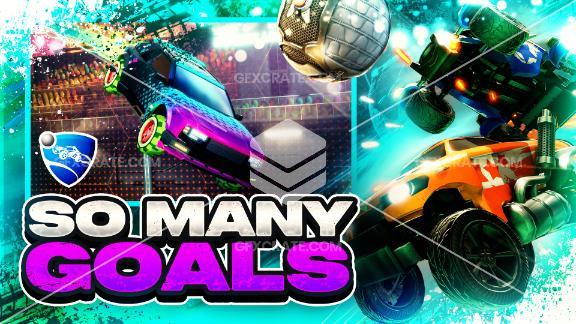 Rocket League Fully Editable YouTube Thumbnails and Assets GFX Pack