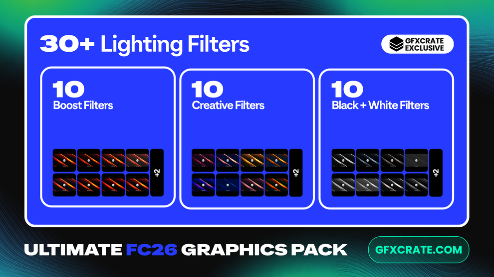 FC26 Ultimate Graphics Pack - 2,000+ GFX Assets for Designers/Creators