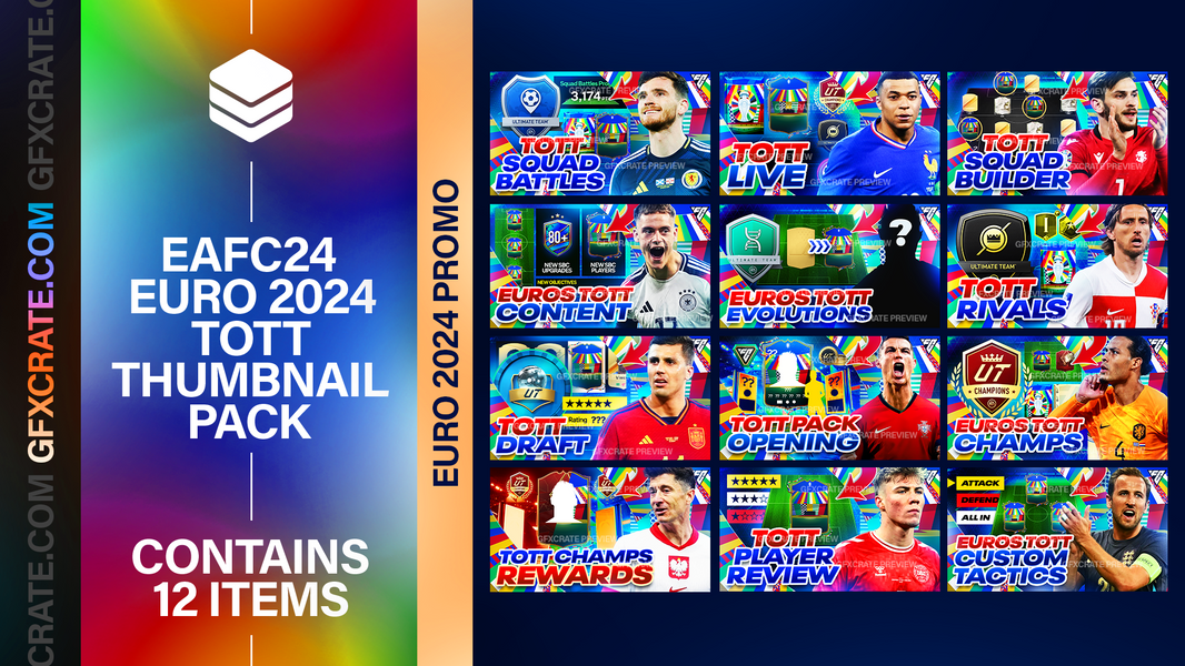 FC24 Euro 2024 And Copa America 2024