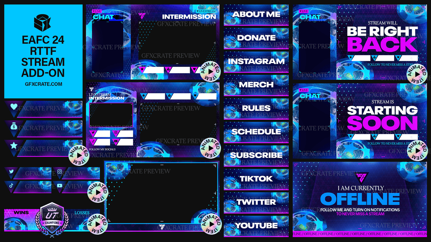 FC24 Promos YouTube Templates