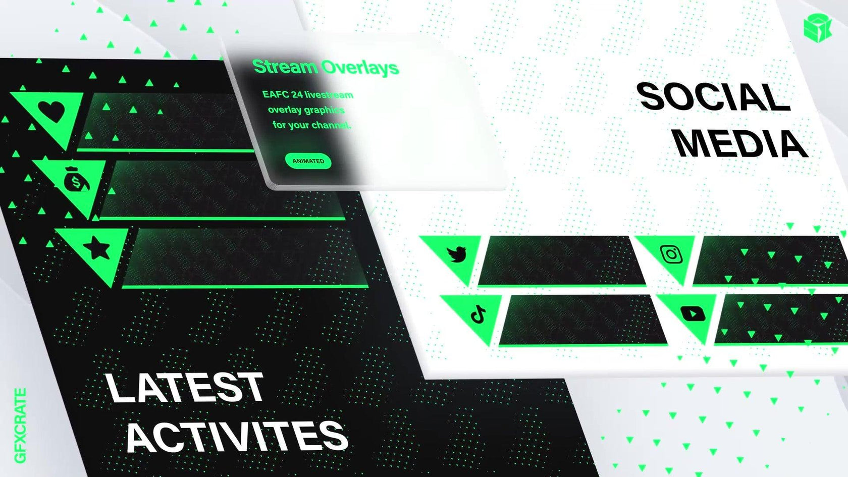 EAFC 24 Animated Livestream Overlay and Branding Pack (FIFA 24) – GFXCRATE