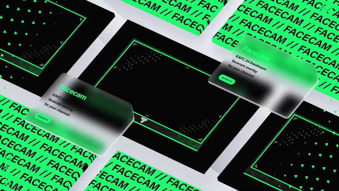 EAFC 24 Animated Livestream Overlay and Branding Pack (FIFA 24)