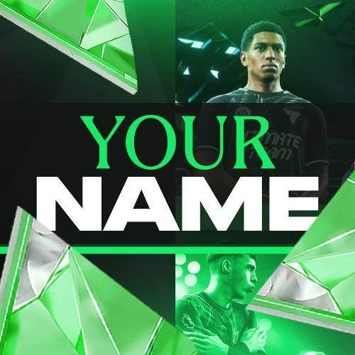 FC 25 Fully Editable YouTube Banner & Logo Pack (FIFA 25)