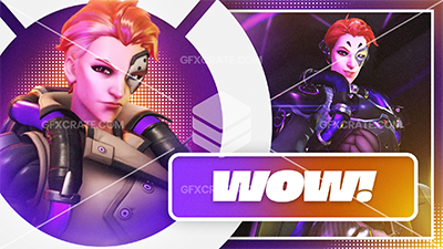 Overwatch 2 Fully Editable YouTube Thumbnails and Assets GFX Pack