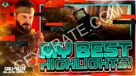 Black Ops 6 Fully Editable YouTube Thumbnail Pack (Call of Duty BO6)