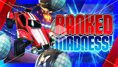 Rocket League Fully Editable YouTube Thumbnails and Assets GFX Pack