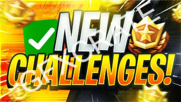 Fortnite Fully Editable Thumbnail Pack V1