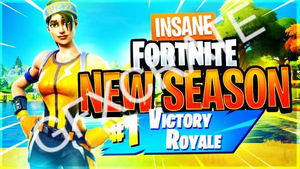 Fortnite Fully Editable 3D Thumbnail Pack V4