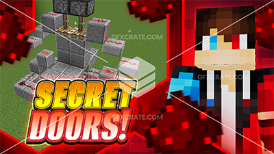 Minecraft Fully Editable YouTube Thumbnails and Assets Ultimate GFX Pa