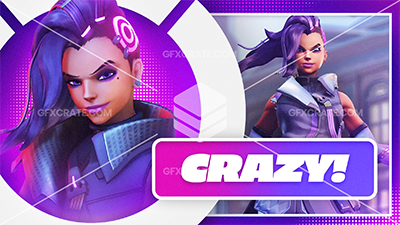 Overwatch 2 Fully Editable YouTube Thumbnails and Assets GFX Pack