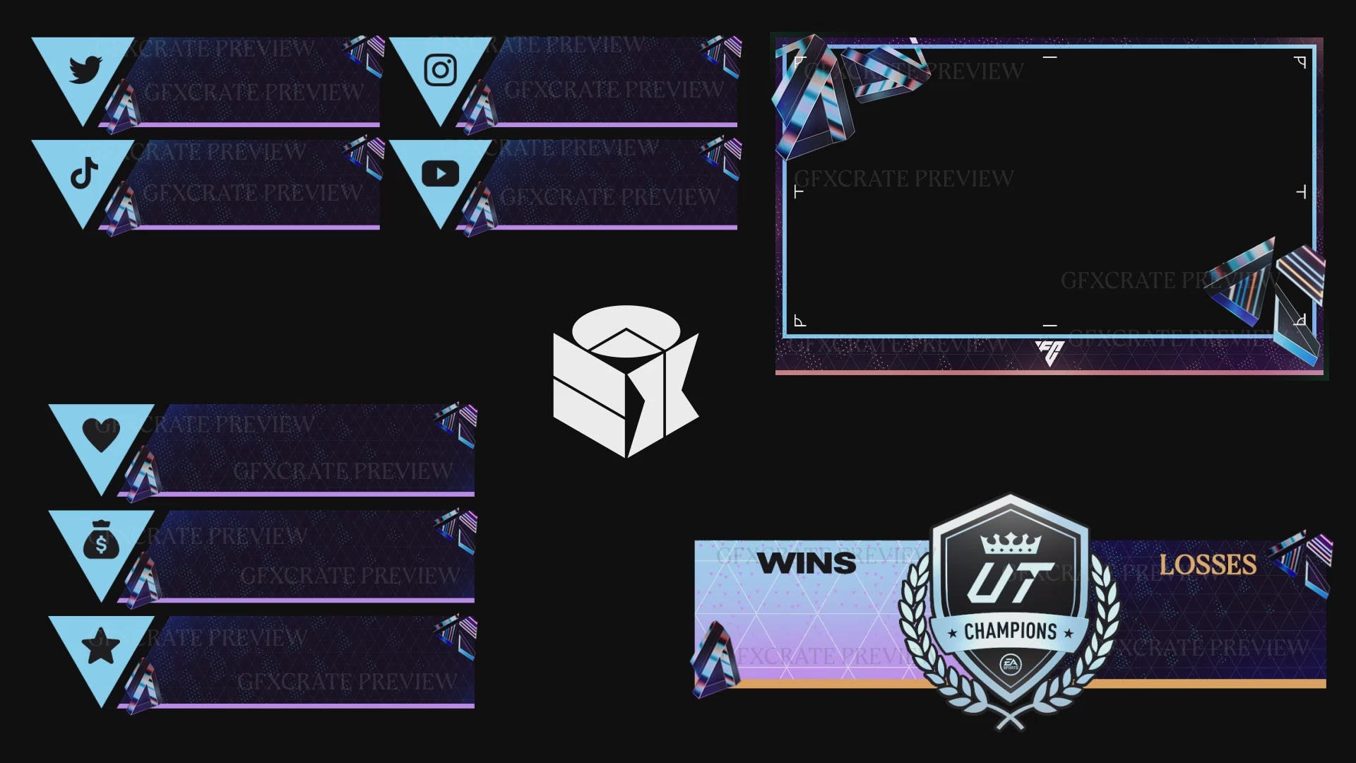 EAFC 24 Ones to Watch Livestream Overlay Pack