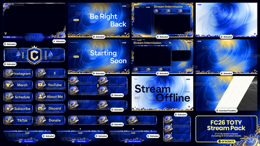 GFXCRATE - Thumbnail and Live Stream Templates for Online Creators