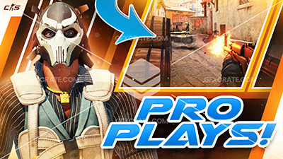 Counter Strike Fully Editable YouTube Thumbnails and Assets GFX Pack