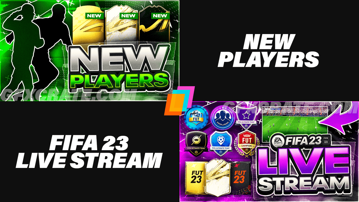 FIFA 23 YouTube Thumbnail Pack V2